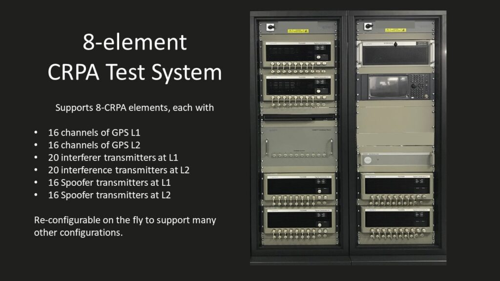 CRPA Test System Product Demonstration - Spirent Federal